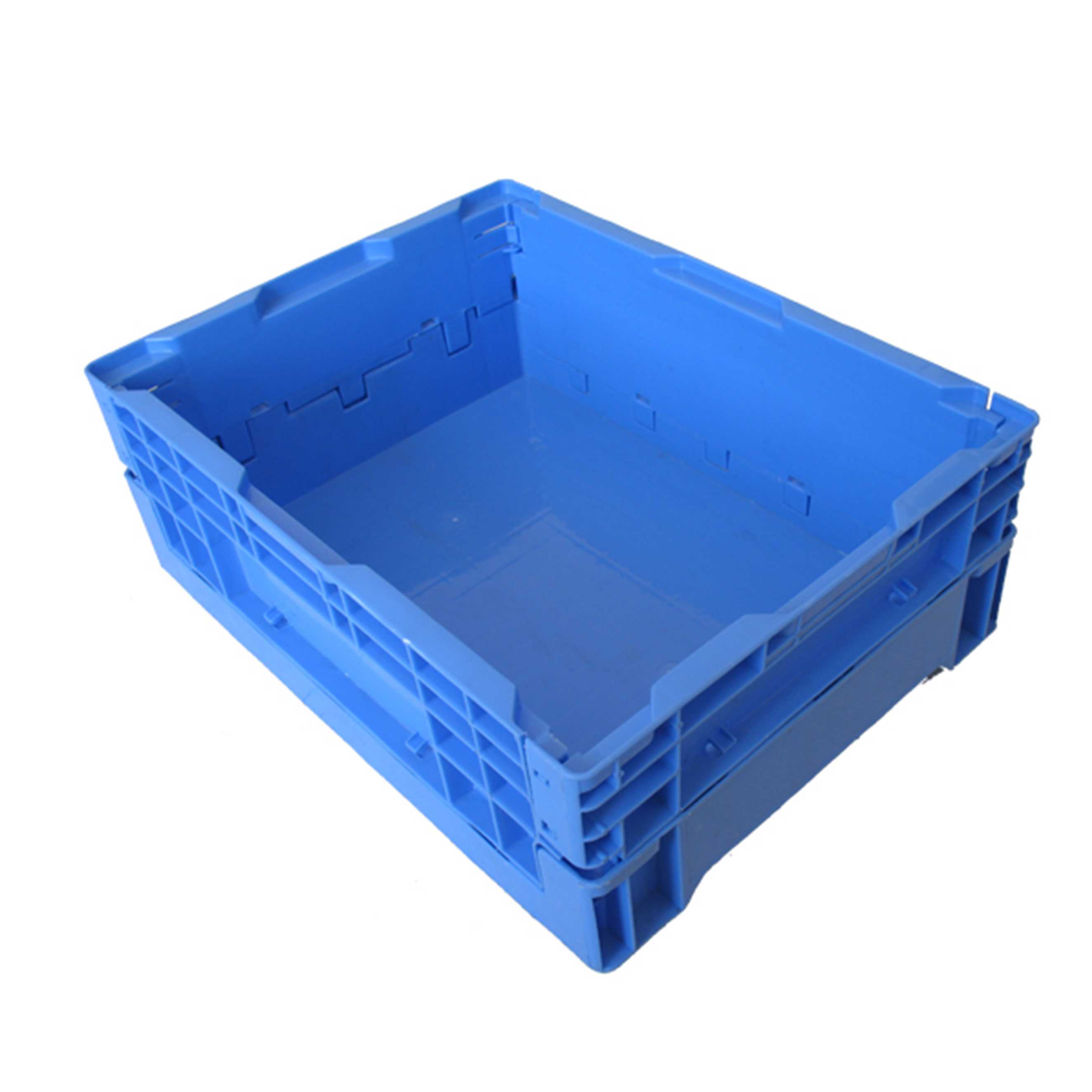 plastic folding containers, high loading plastic collapsible crate for ...